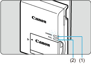Charging the EOS R50 Battery