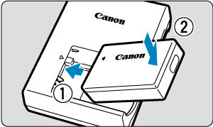 EOS R100: Charging the Battery