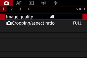 EOS R6: Menu Operations and Settings