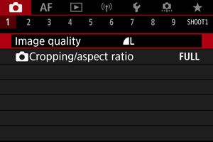 EOS R6: Menu Operations and Settings