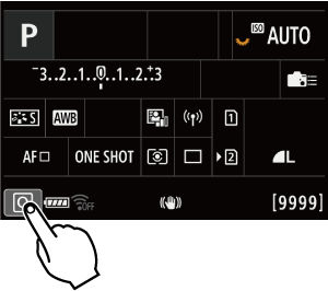 EOS R6: Touch-Screen Operation