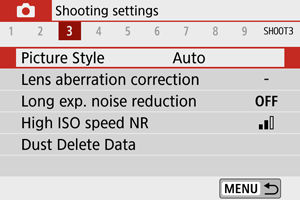 How to adjust Menu Operations and Settings on the EOS M50 Mark II.