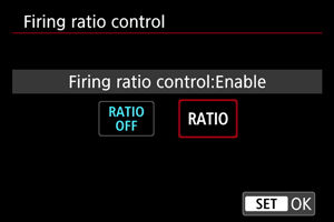 EOS R5: Flash Function Settings