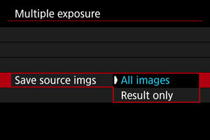 EOS R5: Multiple Exposures