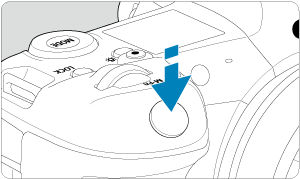 Selecting the AF Method on the EOS R5.