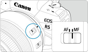 EOS R5: Manual Focus