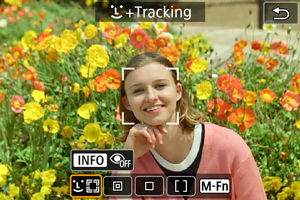 How to set the AF Method on the EOS M50 Mark II.