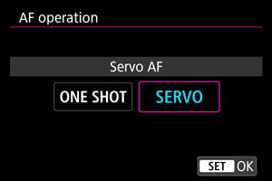 EOS R3: AF Operation