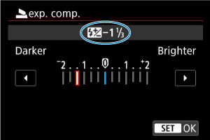 EOS R10: Flash Function Settings