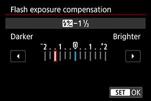 EOS R10: Flash Function Settings