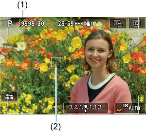 Selecting the AF Method on the EOS R5.