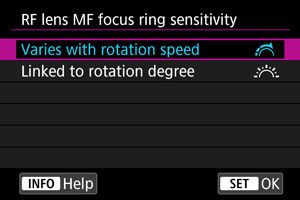 EOS R6: Customizing AF Functions