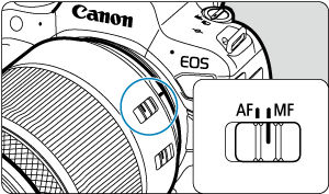 EOS R6 Mark II: Manual Focus