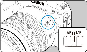 EOS R7: Manual Focus