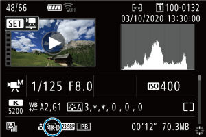 4K/8K Movie Frame Grabs on the EOS R5.
