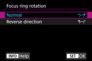 EOS R6 Mark II: Customizing AF Functions