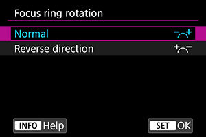 EOS R7: Customizing AF Functions