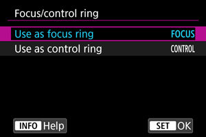 EOS R6 Mark II: Customizing AF Functions