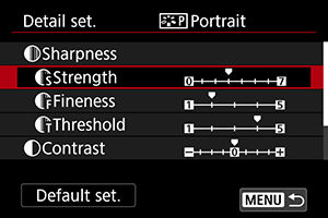 EOS R10: Picture Style Customization