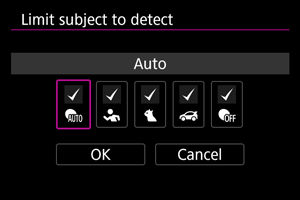 EOS R6 Mark II: Customizing AF Functions