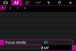 Manual Focus on the EOS R50