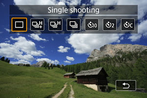 EOS R50: Using the Self-Timer