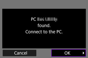 EOS R6: Connecting to a Computer via Wi-Fi