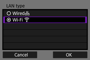 EOS R3: Wi-Fi Connections with a Computer Using EOS Utility