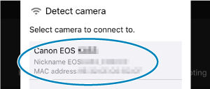 Connecting the EOS R5 to a Smartphone.
