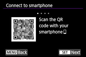 EOS R6 Mark II: Connecting to a Smartphone or Tablet