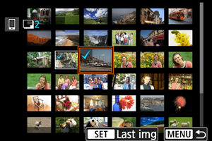 EOS R8: Connecting to a Smartphone or Tablet