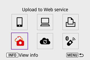 EOS R100: Sending Images to a Web Service