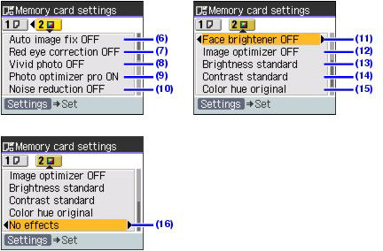 Use the Photo Optimizer Pro function - MX850 / MX7600