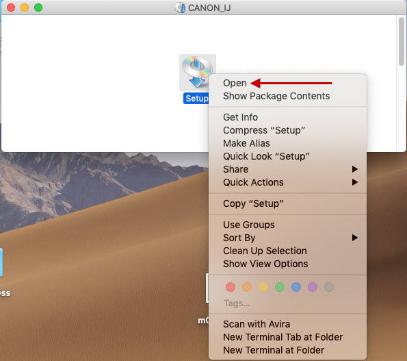 How to Set Up the G5020 to a Wireless Network - Mac - USB Cable Method