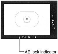 EOS 3: How to lock the exposure (AE Lock)