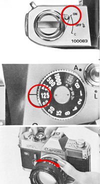 FTb QL : How to adjust the exposure.