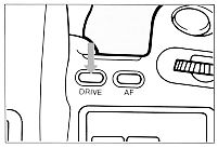 EOS Elan : How to select and set the self-timer mode.