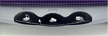 Using the scanner push-buttons (D1250U2F)