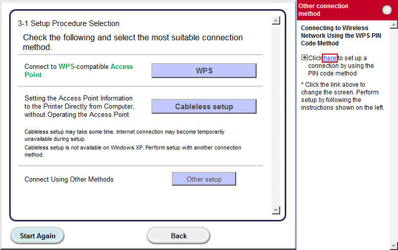 Connecting Your Printer to a Wireless LAN via WPS PIN (Windows) - iX6820