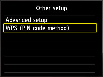 Connecting Your Printer to a Wireless LAN (WPS PIN Code) - MB2120