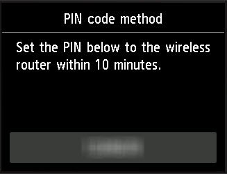 Connecting Your Printer to a Wireless LAN (WPS PIN Code) - PRO-200
