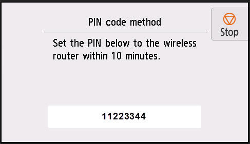 Connecting Your Printer to a Wireless LAN (WPS PIN Code) - TR8520