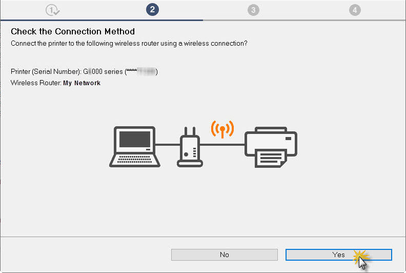 Wireless Setup and Software Installation using the Setup CD or from the ...