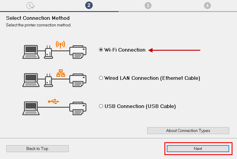 How to Set Up the Printer for Wireless LAN (Windows) - TS702