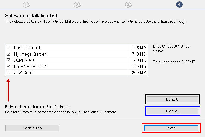 How to Set Up the Printer via USB (Windows) - TS3120 / TS3122