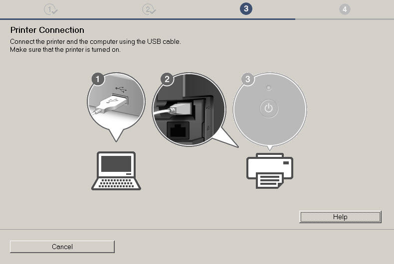 How to Set Up the Printer via USB (Windows) - TS9120