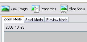 Viewing the image properties using ZoomBrowser EX ver. 6.x
