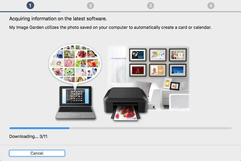 PIXMA TR4520 / TR4522 USB Setup - Mac