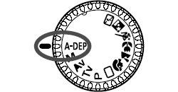 How Automatic Depth-of-Field (A-DEP) mode works on the EOS Digital Rebel.