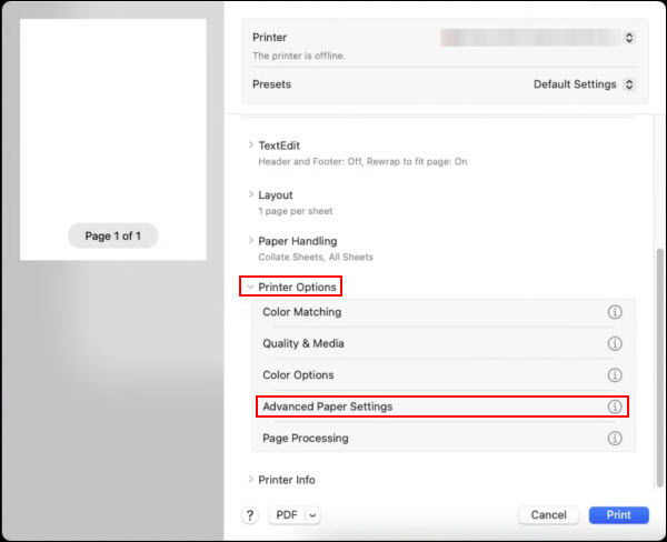 Support Code 88 Appears When Attempting to Print (Mac) - PIXMA ...